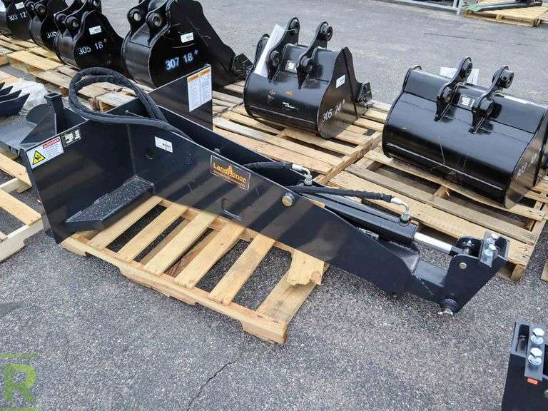 New Land Honor Hydraulic Backhoe Digging Attachment To Fit Skid Steer ...