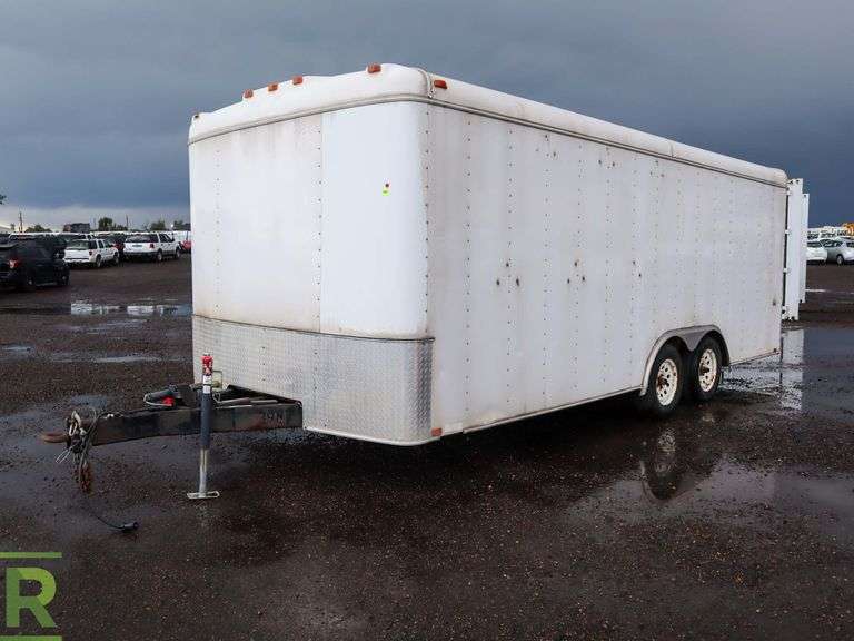 2005 Interstate Mfg T/A Enclosed Equipment Trailer - Roller Auctions