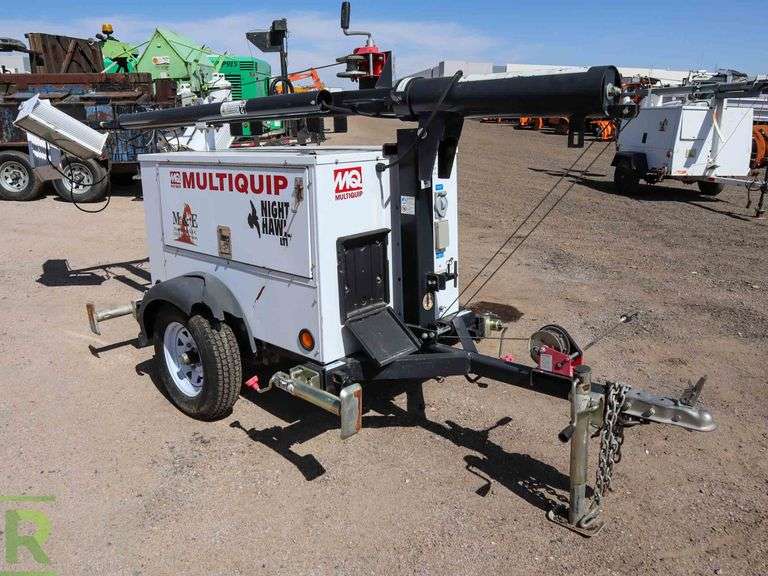 2014 Multiquip Night Hawk LT12 Towable Light Tower - Roller Auctions