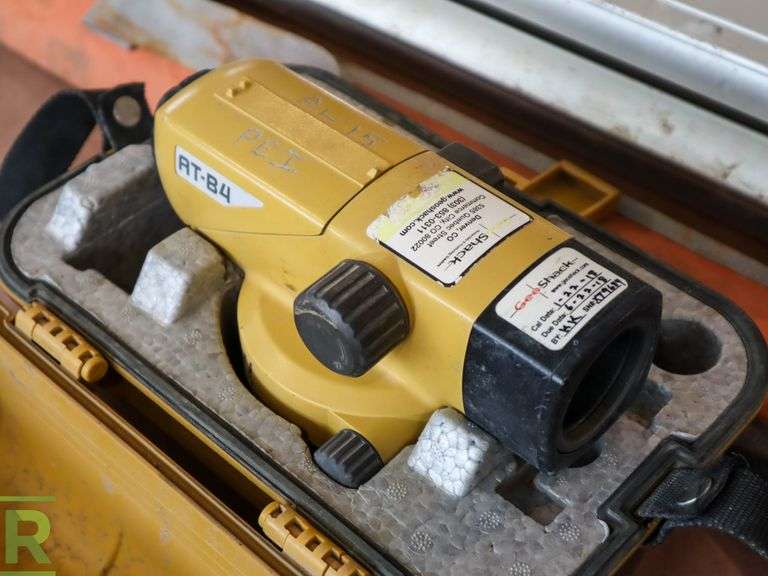 Topcon AT-B Series Auto Level Site Level With Tripod and Range Rod ...