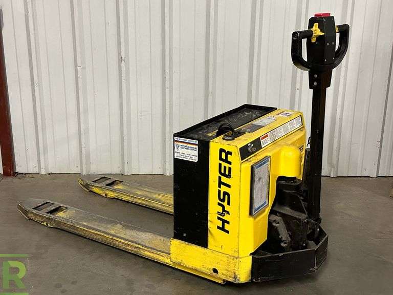 Hyster W40XT Electric Pallet Jack, 48" Forks, s/n A218H04011W, 24V ...