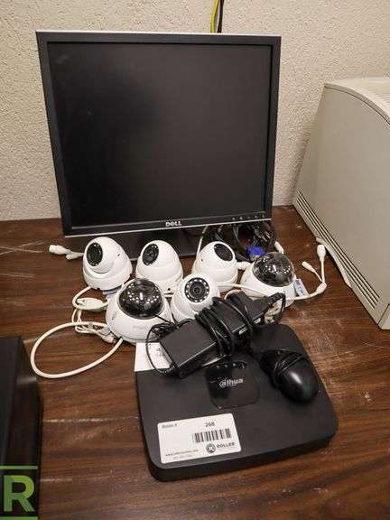 Alhua Security Camera System With Dell Monitor - Roller Auctions