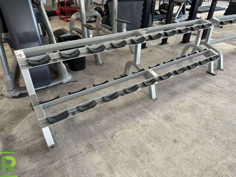 Star Trac 2-Tier Dumbbell Rack - Roller Auctions