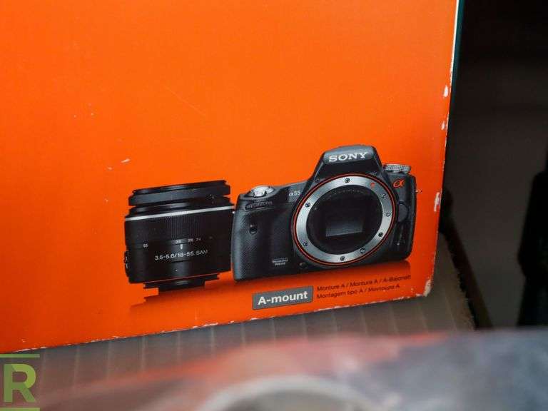Sony a55 Camera - Roller Auctions