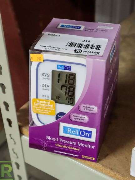 Reli-On 7100REL Blood Pressure Monitor - Roller Auctions