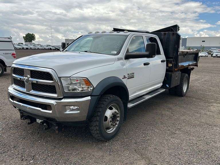 2013 Ram 4500 Heavy Duty 4WD Dump Truck - Roller Auctions