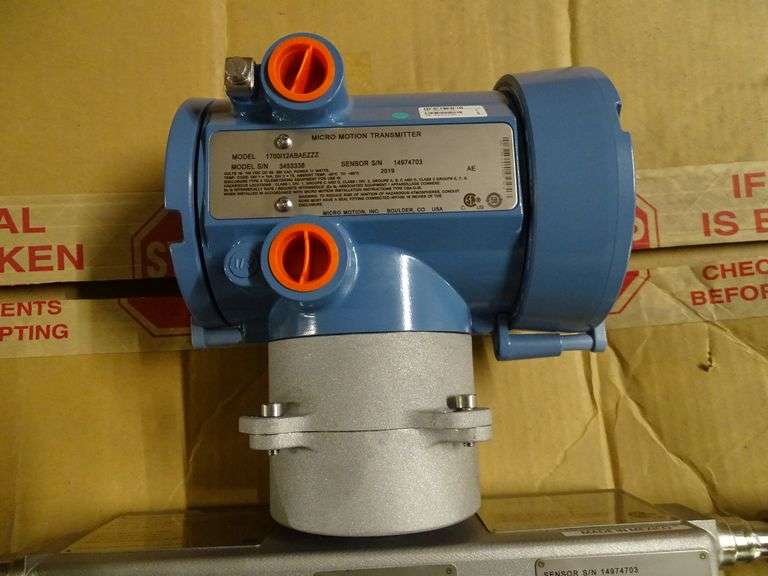 Emerson Micro Motion R-Series R025S Flow Sensor With Transmitter ...