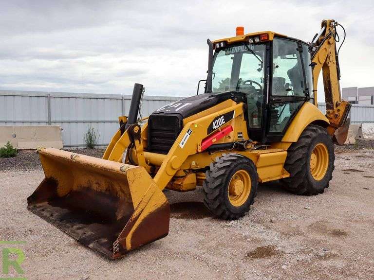 2008 Caterpillar 420E 4WD Loader/Backhoe - Roller Auctions
