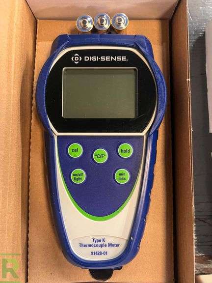 Digisense 91428-01 Type K Thermocouple Meters - Roller Auctions
