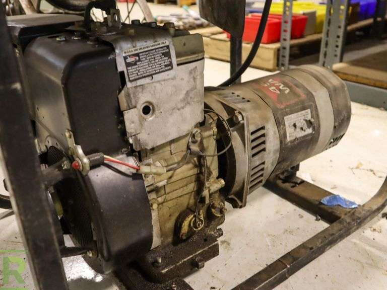 Campbell Hausfeld Brushless Portable Generator, 4500W, Gas - Roller ...