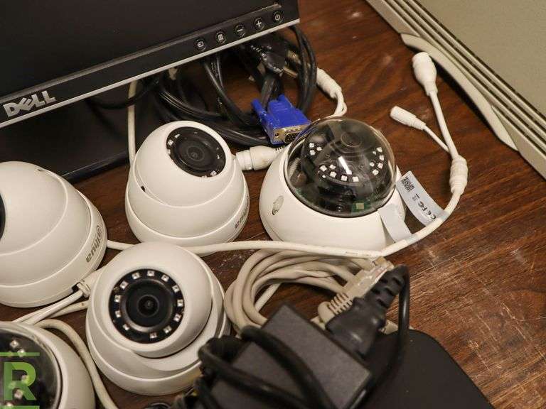 Alhua Security Camera System With Dell Monitor - Roller Auctions