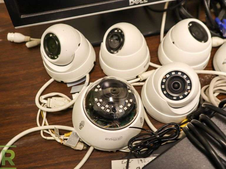 Alhua Security Camera System With Dell Monitor - Roller Auctions