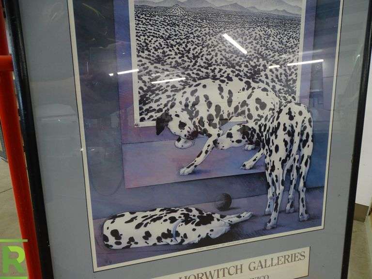 Elaine Horwitch Galleries Dalmatian Picture - Roller Auctions