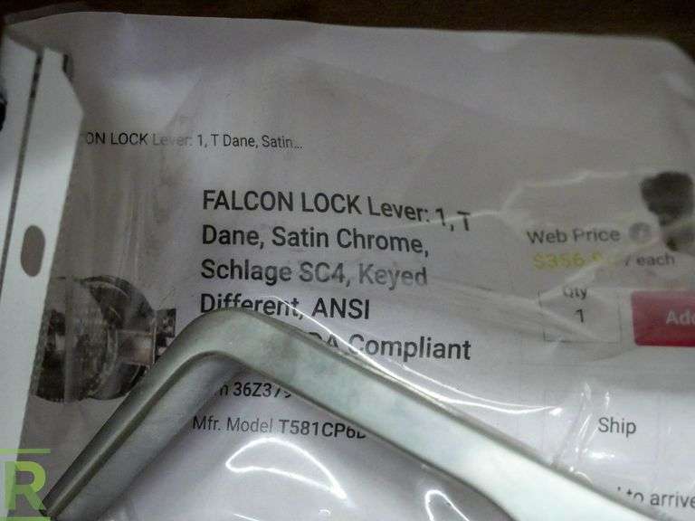 Falcon Door Handle - Roller Auctions