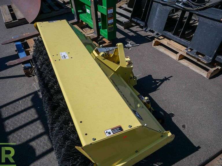 John Deere 60" Broom Attachment, PTO Driven - Roller Auctions