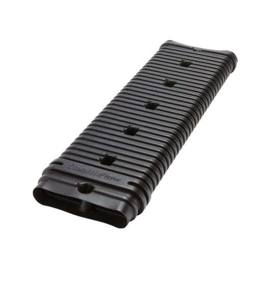 Amerimax StealthFlow 24 in. Extender Vinyl 24.5-in Black Downspout ...