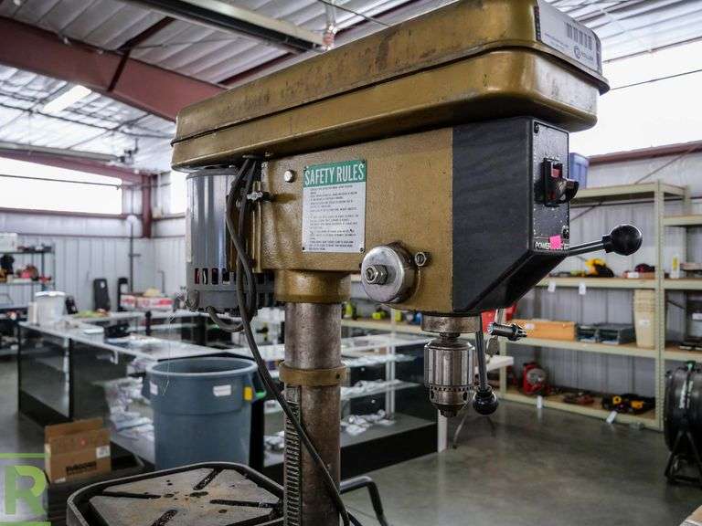 Powermatic 1140B Drill Press on Cart - Roller Auctions