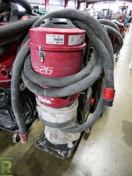 (2) S26 Pullman Ermator Hepa Dust Collector Vacuum - Roller Auctions