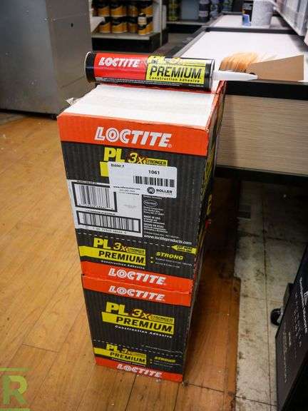 (4) Boxes of Loctite PL3X Construction Adhesive, 10oz Bottles, 12-Per ...