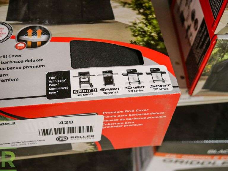 Weber 7139 Grill Cover, Fits Spirit II, Spirit 300 Series, Spirit 200 ...