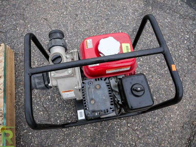 Honda WB20XT Water Pump, Honda GX120 Gas Engine - Roller Auctions