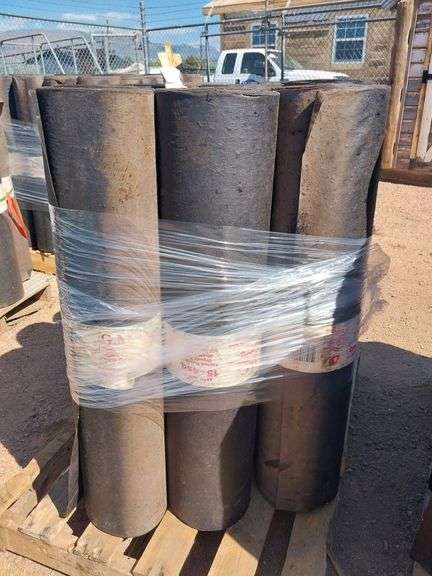 Pallet of 10 Rolls of Asphalt Saturated Organic Felt Underlayment 36-in ...