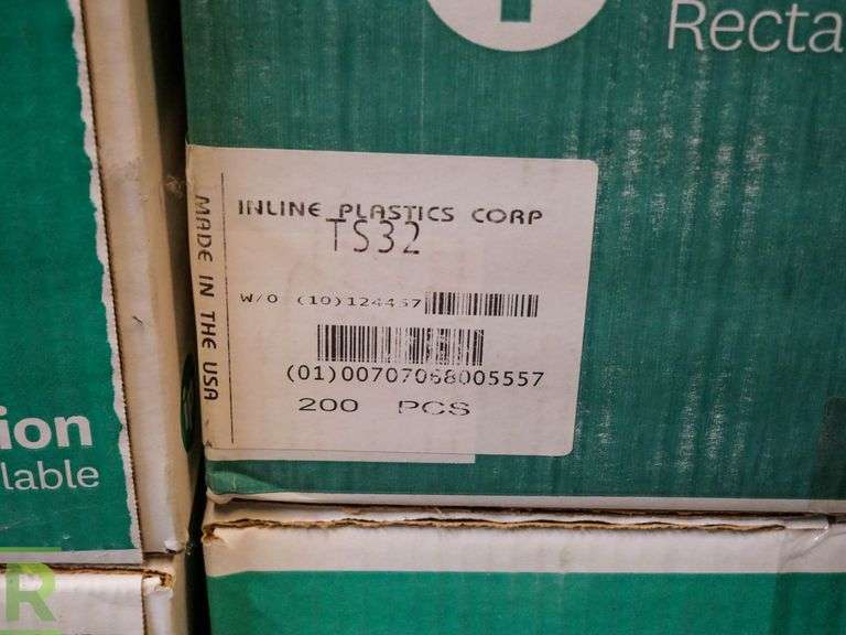 (6) Boxes of Inline Plastics TS32 Safe-T-Fresh Containers - Roller Auctions