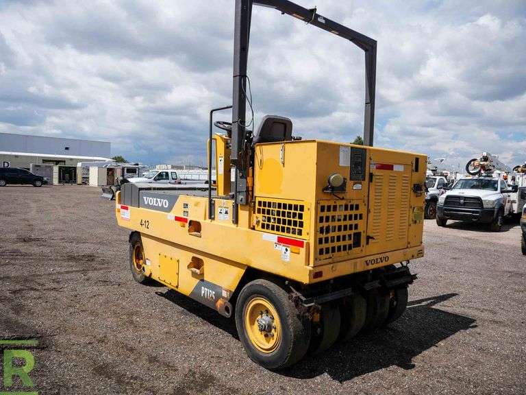 2015 Volvo PT125 Pneumatic Roller - Roller Auctions