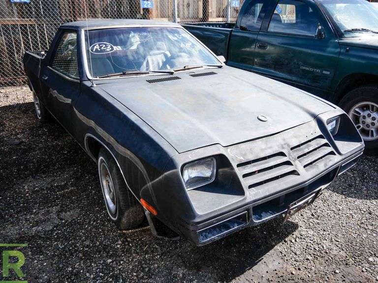 1983 Dodge Rampage Custom / Sport FWD - Roller Auctions