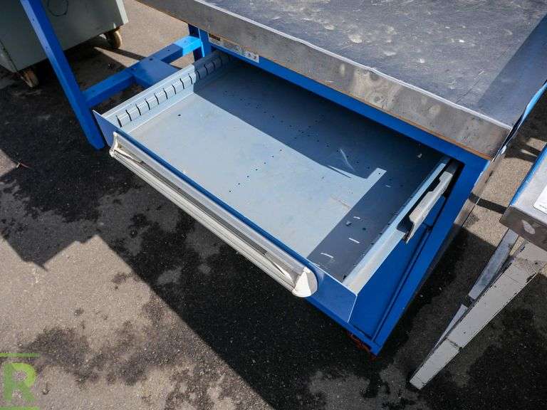 Vidmar Work Table With 3-Drawers - Roller Auctions