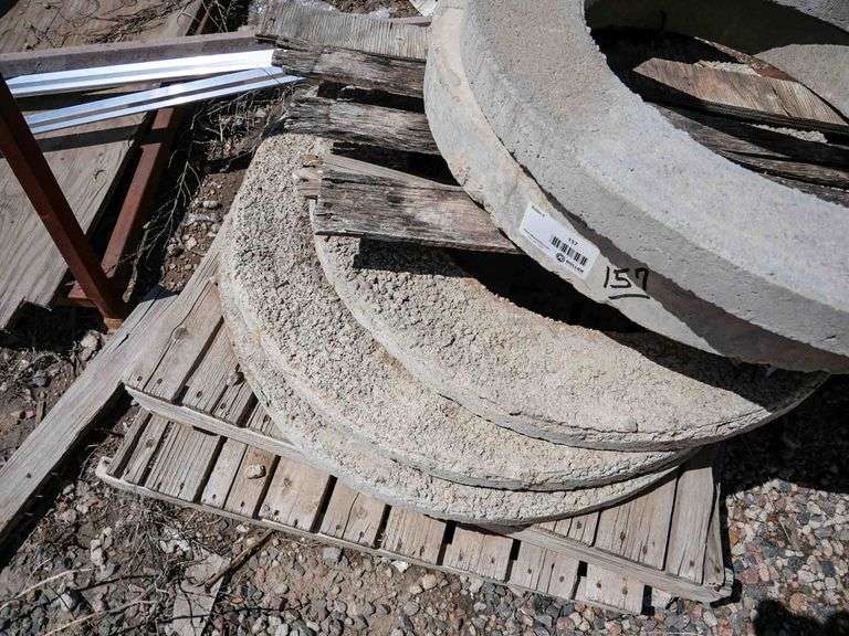 Assorted Manhole Concrete Riser Rings - Roller Auctions