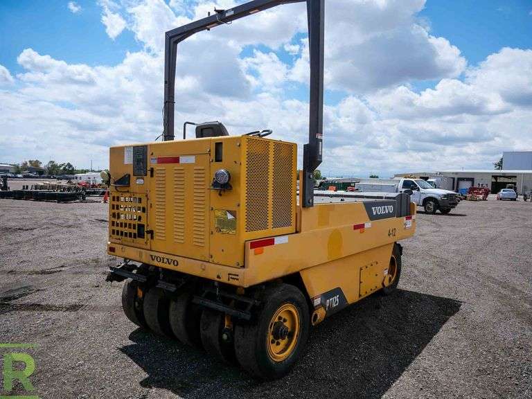 2015 Volvo PT125 Pneumatic Roller - Roller Auctions