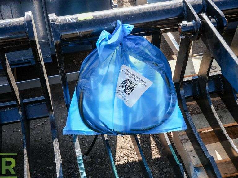 New Kit Containers Hydraulic 76" Skeleton Grapple Bucket to Fit Skid ...