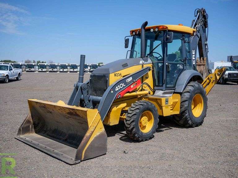 2018 John Deere 410L 4WD Loader/ Backhoe - Roller Auctions