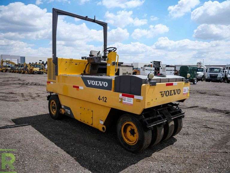 2015 Volvo PT125 Pneumatic Roller - Roller Auctions