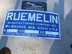 STEEL TANK, RUEMELIN, NO 45771, TYPE 5600, SIZE 70, NO STANDS, AS SHOWN ...