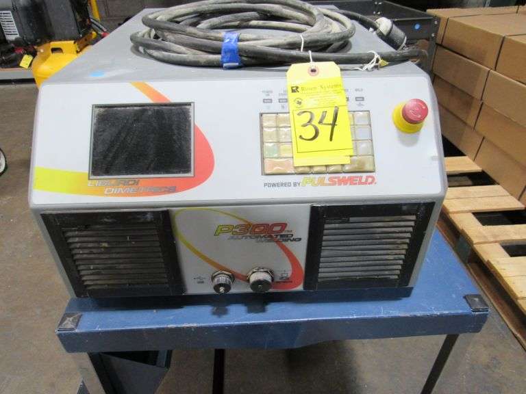 ORBITAL PIPE WELDER, P300, LIBURDI DIMETRIES WITH METAL CART **sold ...