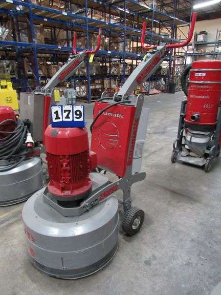 DIAMATIC Z80PRO FLOOR GRINDER 460-V 60-HZ, HOURS READ 628 *Located at ...