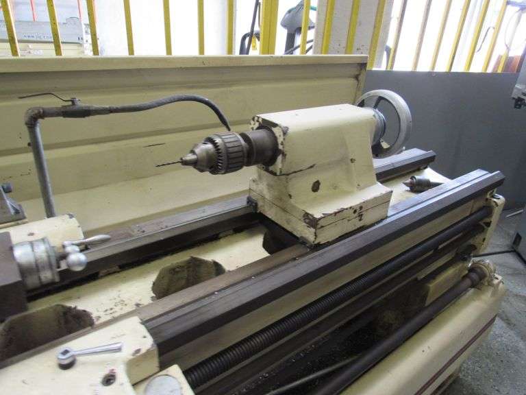 JET ENGINE LATHE, MDL GH-1660R, S/N 9807030, GEARED HEAD TYPE, 10" 3 ...