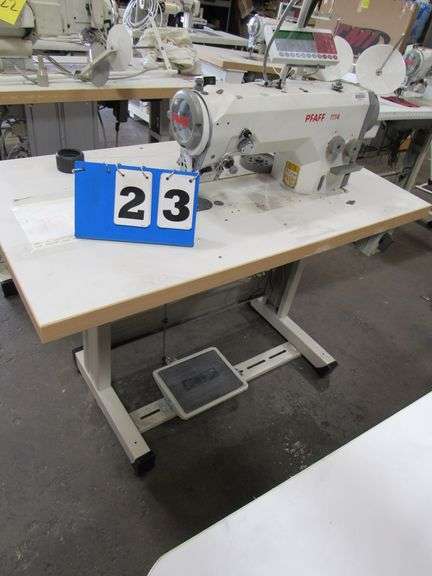SEWING MACHINE, PFAFF MDL 1114-6/01-900/93 FULL FUNCTION HIGH SPEED ...