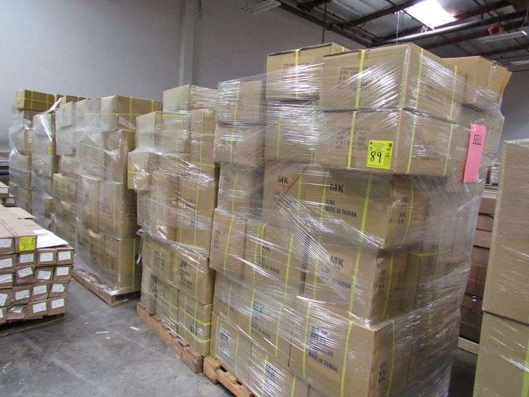 LOT, (7) PALLETS MK INVENTORY PRODUCTS, INCLUDING BUT NOT LIMITED TO: 1 ...