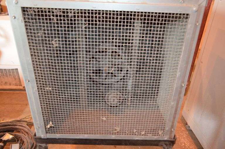 CUSTOM BOX FAN WITH LOUVERED INLET **LOCATED IN STORAGE BUILDING ...