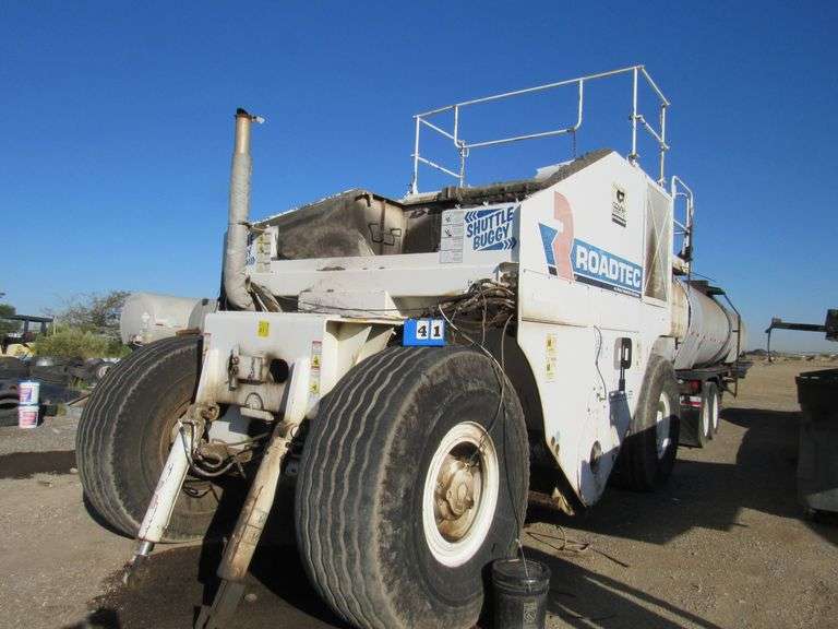 2011 ROADTEC SHUTTLE BUGGY #SB2500D-1232, ENG S/N JSC20025 (2 ...