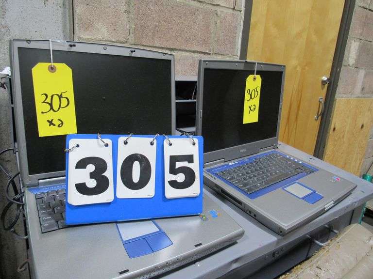 LAPTOP DELL MDL INSPIRON 8600 AND INSPIRON 5100 WITH POWER SUPPLY *sold ...