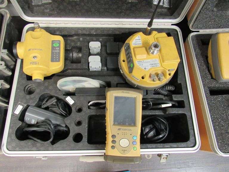 LASER AND POSITIONING EQUIPMENT, TOPCON, R0VER, MODEL FC – 250, PZS ...