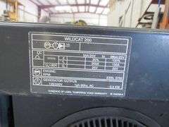MILLER WILDCAT WELDER/GENERATOR, 200, PORTABLE GAS ENGINE - Rosen Systems