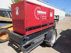 TRAILER MOUNTED GENERATOR, CAT MOTOR, 3-PHASE, 5JG00624, 3114 GENERATOR ...
