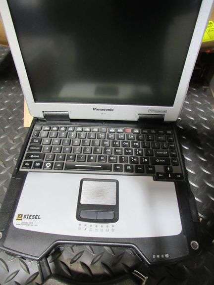 TEXA DIESEL TRUCK LAPTOP DIAGNOSTIC KIT, PANASONIC TOUGHBOOK CF-31 ...