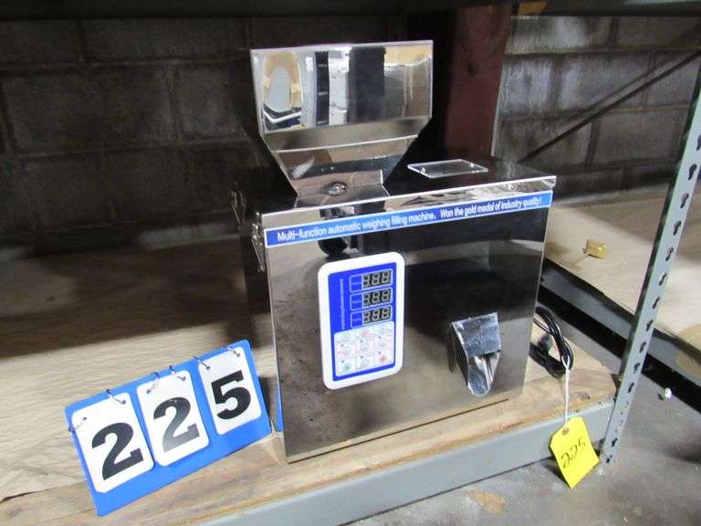 MULTI FUNCTION AUTOMATIC WEIGHING FILLING MACHINE, STAINLESS STEEL ...