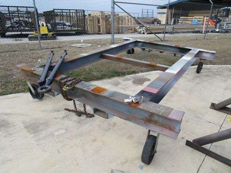 LOT (2) HEAVY DUTY PORTABLE JIB FRAMES - Rosen Systems